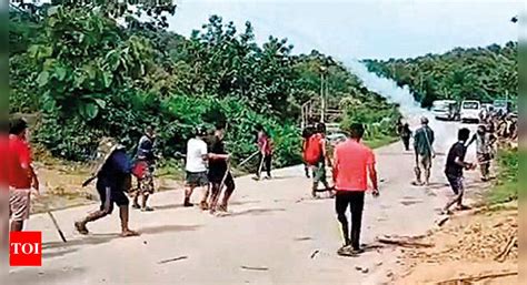 Assam Mizoram Border Dispute Six Assam Cops Killed 70 Hurt In Border