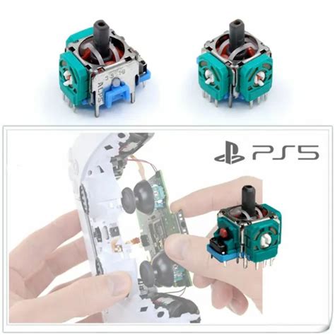 replacement 3d analog joystick controller sensor module for ps5