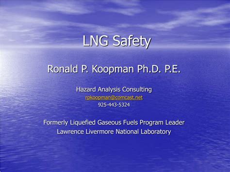 PPT LNG Safety PowerPoint Presentation Free Download ID