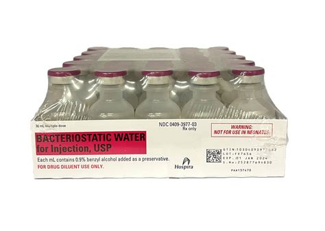 Sterile Water For Injection Usp 10ml Priced Per Vial 54 Off