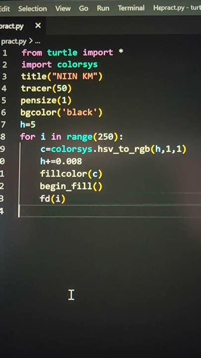 python shorts video 🥰😊 python turtle graphics shorts python youtube
