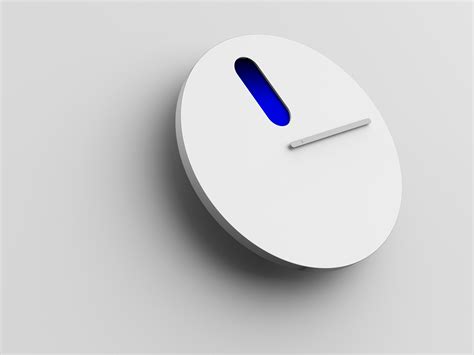 Industrial Design Color Of Time Minimalist Wall Clock Website Design In Oakville Burlington