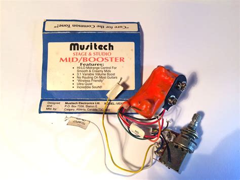 Fs Musitech Onboard Mid Boost Circuit Sold Parts £ Discussions On Thefretboard