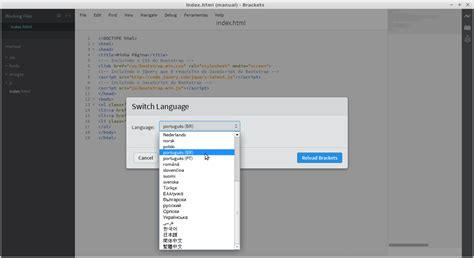 Brackets Um Editor Moderno Open Source Solution