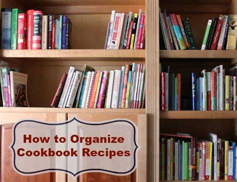 Eat Your Book Cookbook Organize