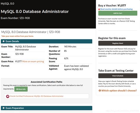 过了mysql 8 ocp（1z0 908），交一下作业 congratulations on passing your mysql 8 0 database csdn博客