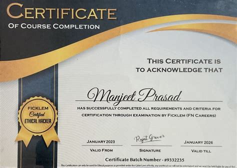 Manjeet Prasad On Linkedin Certification Ceh Cybersecurity Ceh Ethicalhacking Cybersecurity…