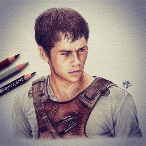 Thomas Maze Runner Drawing