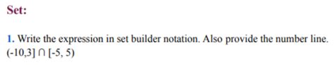 Solved Set Write The Expression In Set Builder Chegg