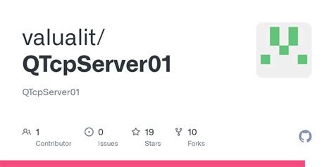 Github Valualit Qtcpserver Qtcpserver
