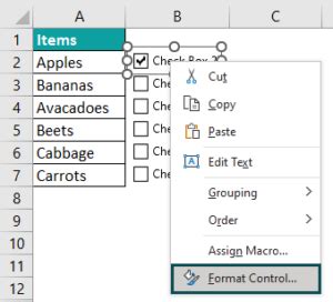 Checklist In Excel How To Make Create Step By Step Examples