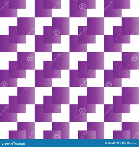 Abstract Geometric Square Pattern Background Vector Graphic Illustration Stock Vector