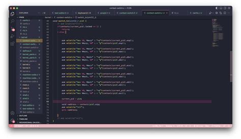Guys I Finally Got A Very Basic Context Switch Working I Switch
