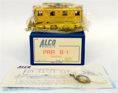 Sold Price Alco Models Ho Brass Prr B 1 Electric Locomotive Mib