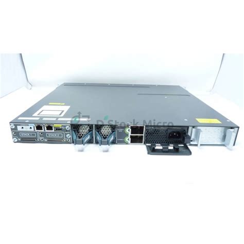 Cisco Catalyst 3750 X Series Switch 1u Rack Mount Format 24 X 10 100 1000 Ethernet Ports Ws