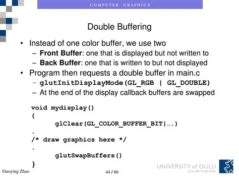 Ppt Three Dimensional Graphics With Opengl Sierpinski Gasket And Hidden Surface Removal