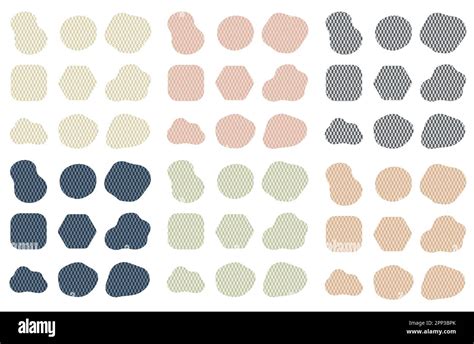 Japanese Background With Geometric Pattern Vector Abstract Art Decoration With Line Element