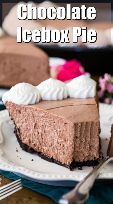 Chocolate Icebox Pie Sugar Spun Run