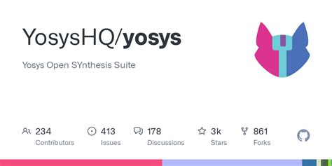 GitHub YosysHQ Yosys Yosys Open SYnthesis Suite
