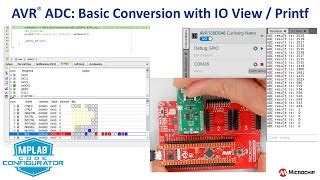 MCC Melody AVR ADC PLIB Driver Basic Conversion With Doovi