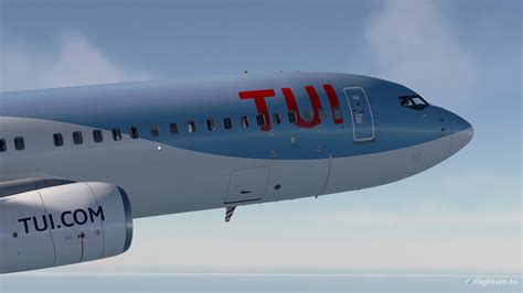 Tui Airways G Tawk Pmdg 737 800 对于 Microsoft Flight Simulator Msfs