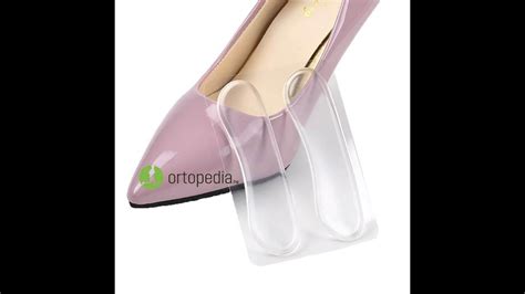 Силиконови подложки за обувки успокояващ гел Youtube