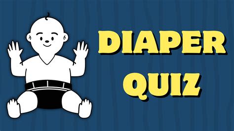 Diaper Quiz Do You Belong In Diapers