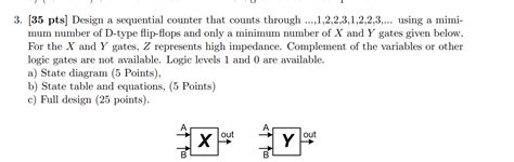 3 35 ﻿pts ﻿design A Sequential Counter That Counts