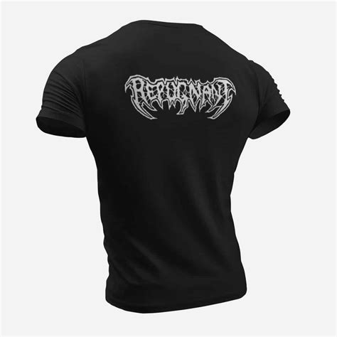 Repugnant T Shirt Repugnant Logo Black T Shirt Thrash Metal