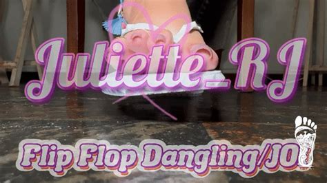 Julietterj Sexy Classic Flip Flop Dangling And Joi For Mobile Device