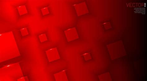 Abstract 3d Red Square Pattern Background 1183233 Vector Art At Vecteezy