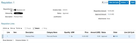 Oracle Application S Blog Lesson Procure To Pay P P Cycle View Lifecycle Of Requisition