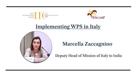 Implementing Wps In Italy Marcella Zaccagnino Youtube