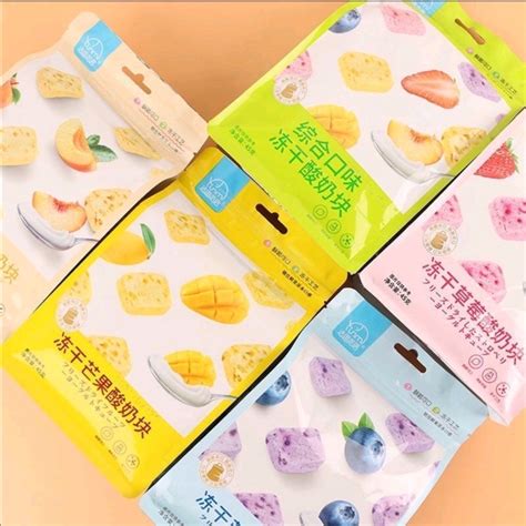 พร้อมส่ง บางรสชาติซองอาจเป็นแพ็คเกจใหม่ โยเกิร์ตก้อนโยเกิร์ตกรอบ ขนมอร่อย โยเกิร์ตสมูทตี้อบกรอบ