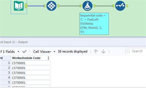 Solved Create A Sequence Column Eg C001c002 And So On Alteryx