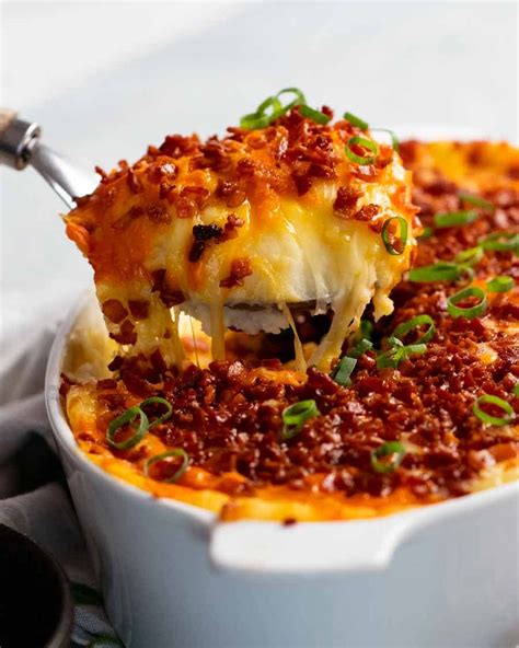 Make Ahead Mashed Potato Casserole Food Crazies