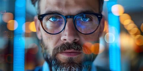 Premium Photo Analyzing Digital Data For Business Analytics In An
