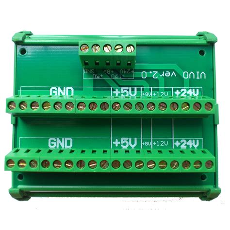 DC 24V 8V 12V 5V Power Supply Source Wiring Distribution Splitter