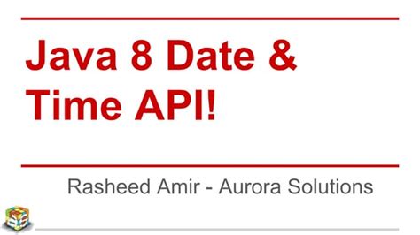 Java 8 Date And Time Api Pdf
