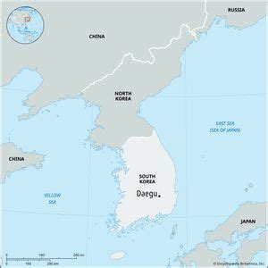 Daegu South Korea Map History And Population Britannica