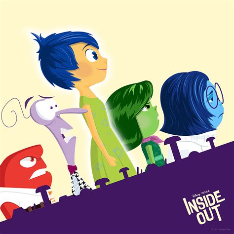 Official Pixar Inside Out Artwork Behance