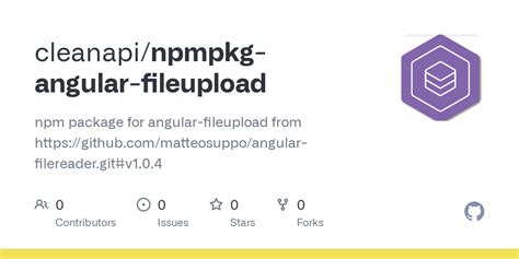 Github Cleanapinpmpkg Angular Fileupload Npm Package For Angular Fileupload From