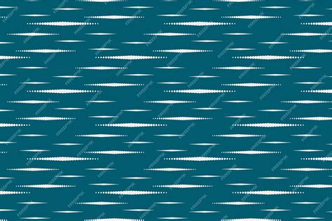 Premium Vector Pattern With Geometric Elements In Green Tones
