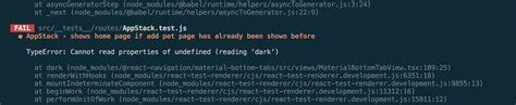Error In Jest Tests With React Navigationmaterial Bottom Tabs · Issue 3801 · Callstackreact