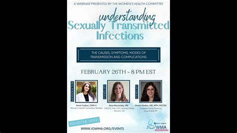 Women S Health Webinar Understanding Sexually Transmitted Infections