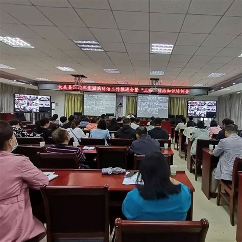 动态 大关县召开2022年艾滋病防治工作推进会暨“三病”防治知识培训会全县目标单位