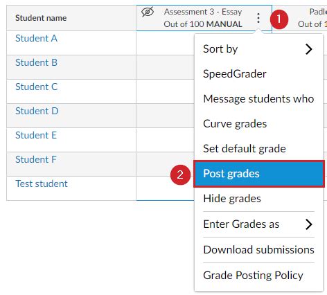 Grades In Canvas Resources LDTI Teaching Resources Learning Design And Teaching Innovation