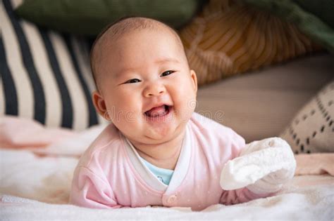 Cute Asian Baby Stock Image Image Of Infant Human