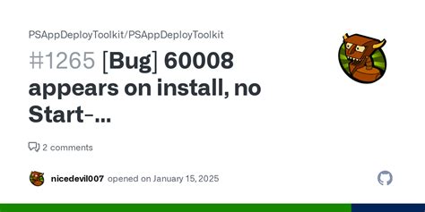 Bug 60008 Appears On Install No Start Adtprocessasuser Is Used · Issue 1265