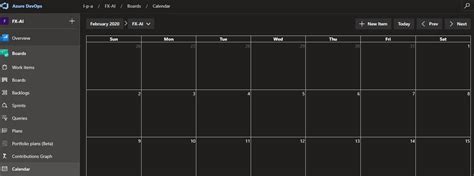 Azure Devops Calendar View Fleur Jessika